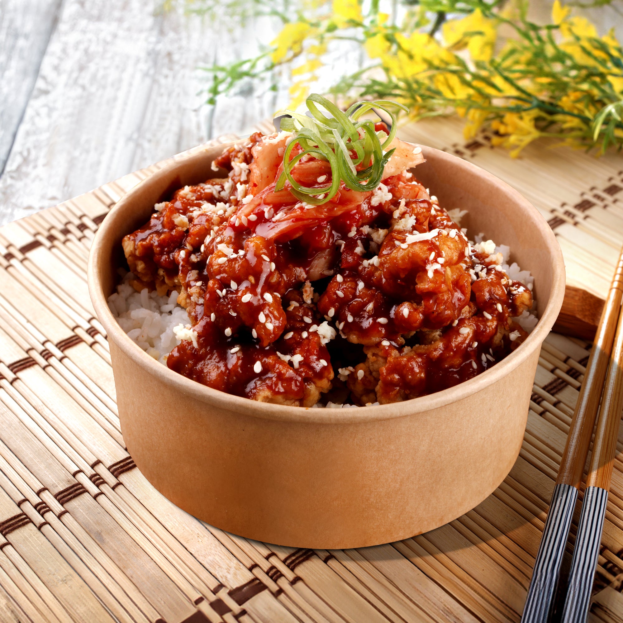 Korean Gochujang Rice Bowl – Burp Central